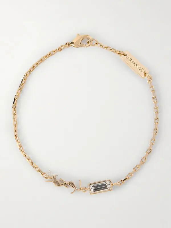 Saint Laurent Cassandre Bracelet - Gold