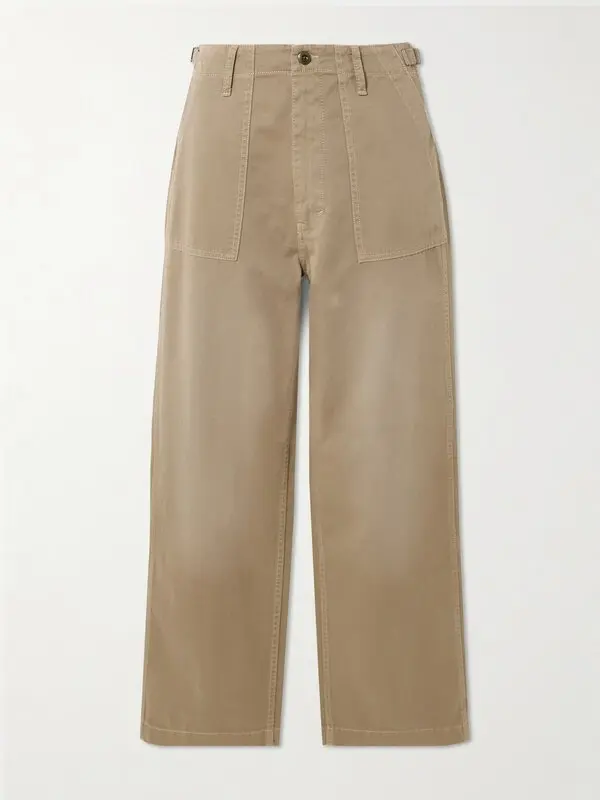 RE/DONE The Trooper Wide-leg Pants - Green