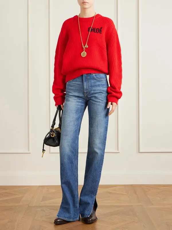 Chloé Phoenix Leather Ankle Boots - Brown
