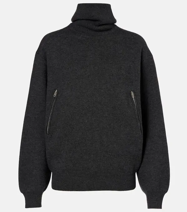 Balenciaga Wool-blend Polo Sweater