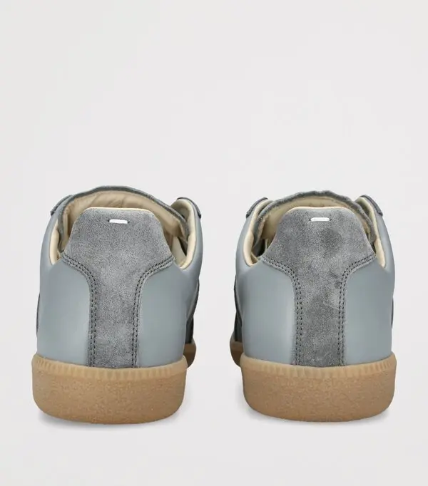 MAISON MARGIELA Suede Replica Sneakers - Grey
