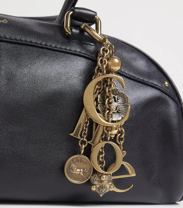 Chloé Leather Top-handle Bowling Bag