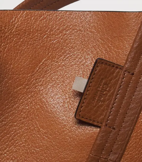 Chloé Calfskin Spin East-west Tote Bag
