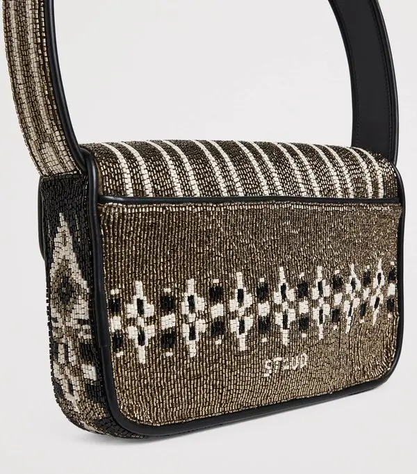 Staud Beaded Tommy Shoulder Bag