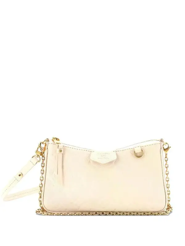 LOUIS VUITTON Easy Pouch On Strap Monogram Empreinte Leather Shoulder Bag