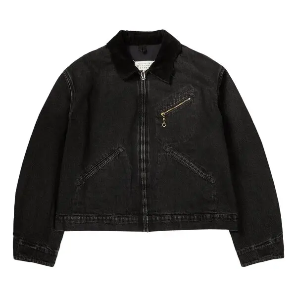 MAISON MARGIELA Zip-up Denim Jacket