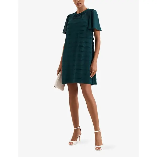 PHASE EIGHT Layered Woven Mini Dress