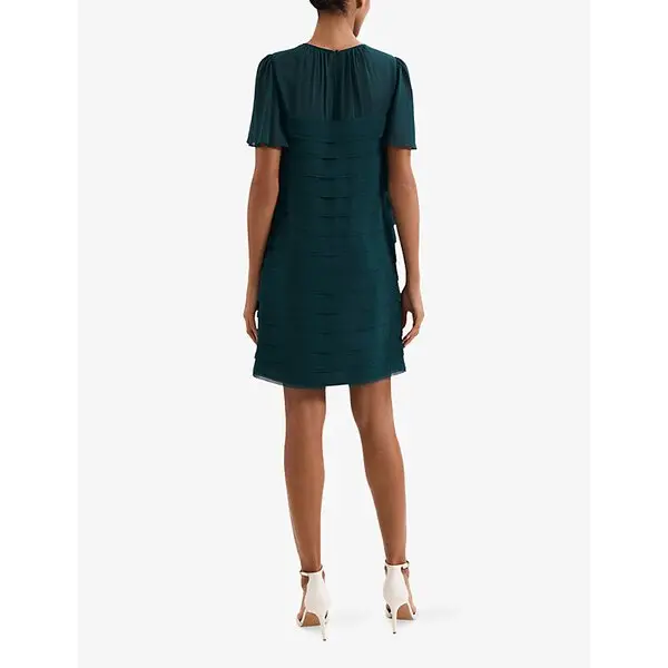 PHASE EIGHT Layered Woven Mini Dress