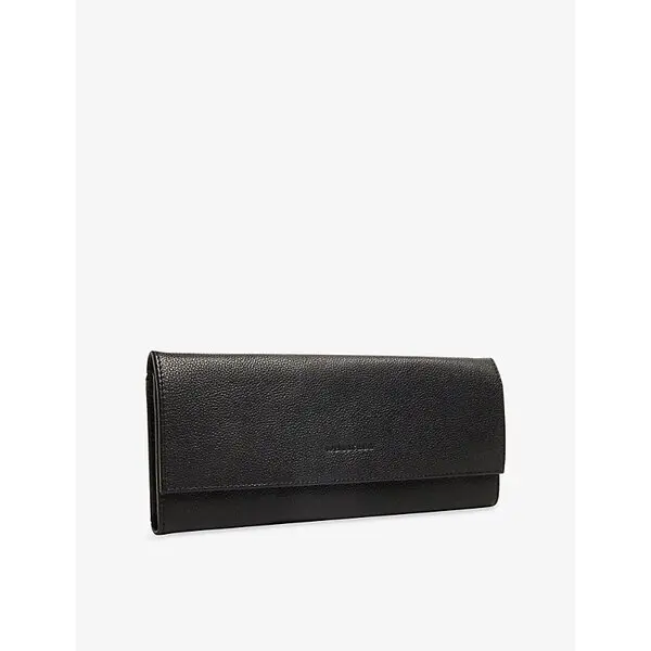 Whistles Logo-embossed Leather Jewellery Wrap