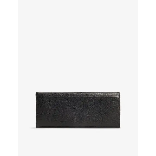 Whistles Logo-embossed Leather Jewellery Wrap