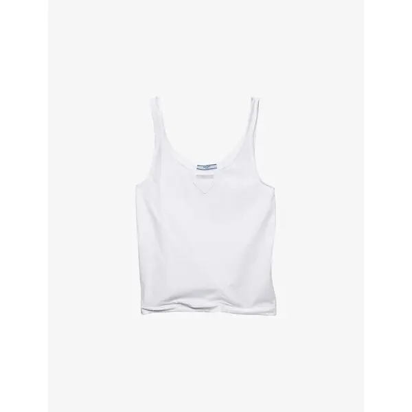 Prada Cotton Jersey Tank Top