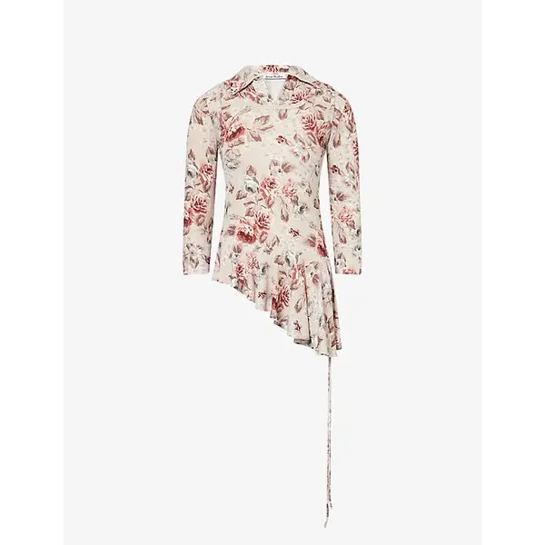 Acne Studios Floral Woven Shirt