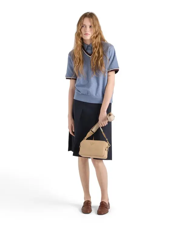 Prada Small Leather Shoulder Bag