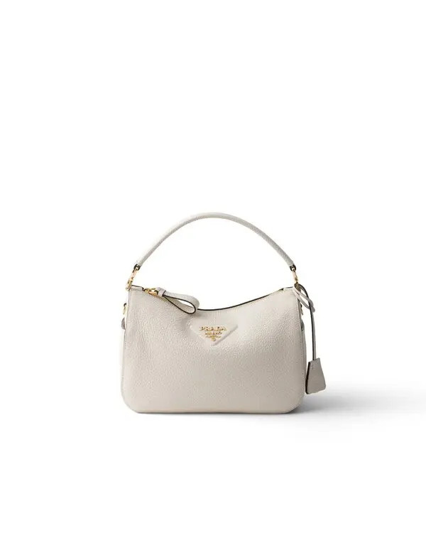 Prada Small Leather Bag - White