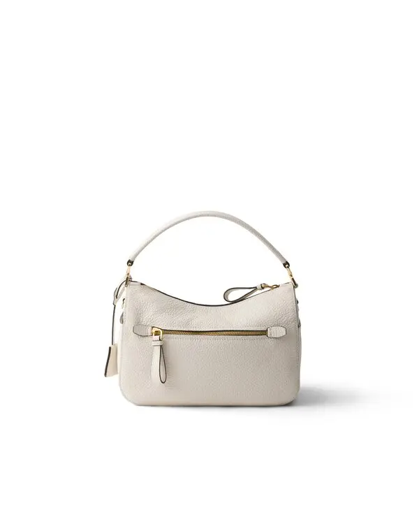 Prada Small Leather Bag - White