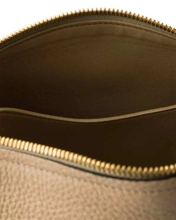 Prada Small Leather Handbag - Neutral