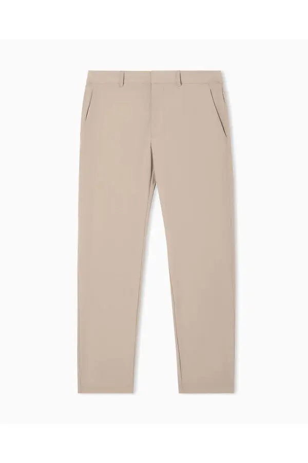 EA7 Ventus7 Technical-fabric Trousers - Beige