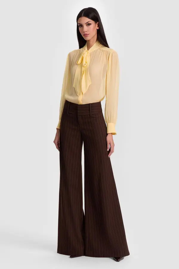 Alice + Olivia Olivia Wide Leg Pant