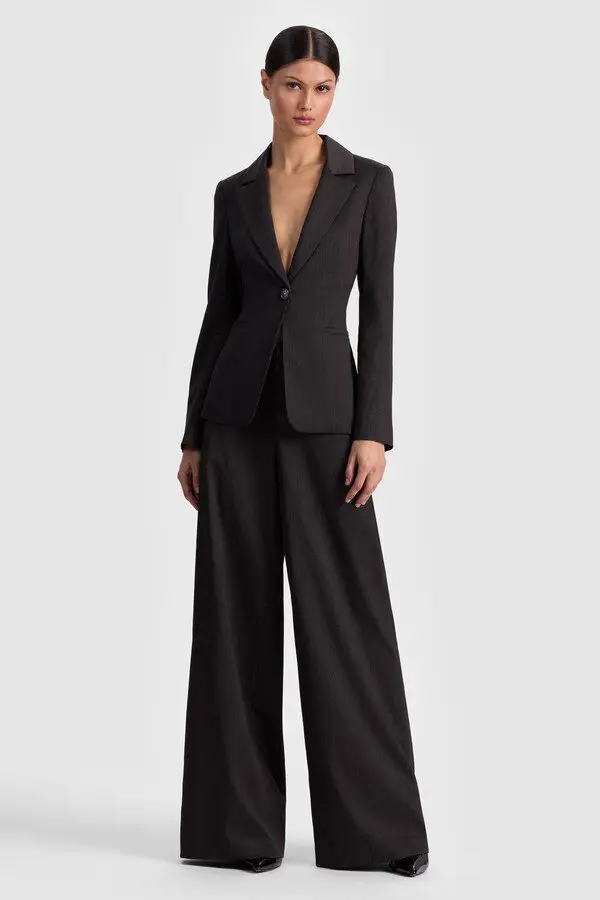 Alice + Olivia Macey Cinched-waist Blazer