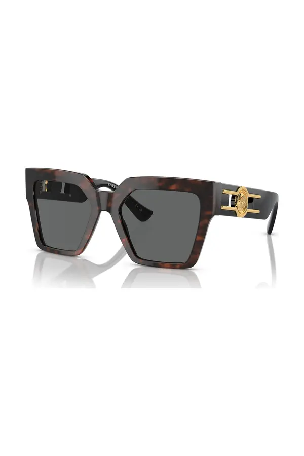 Versace Butterfly Sunglasses With Medusa Accent - Grey
