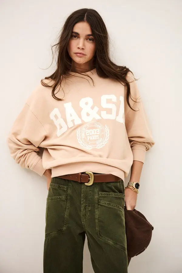 Ba&sh Benjamin Sweatshirt - Brown / Neutral