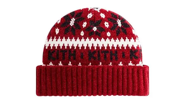 Kith Fair Isle Knit Beanie - Allure