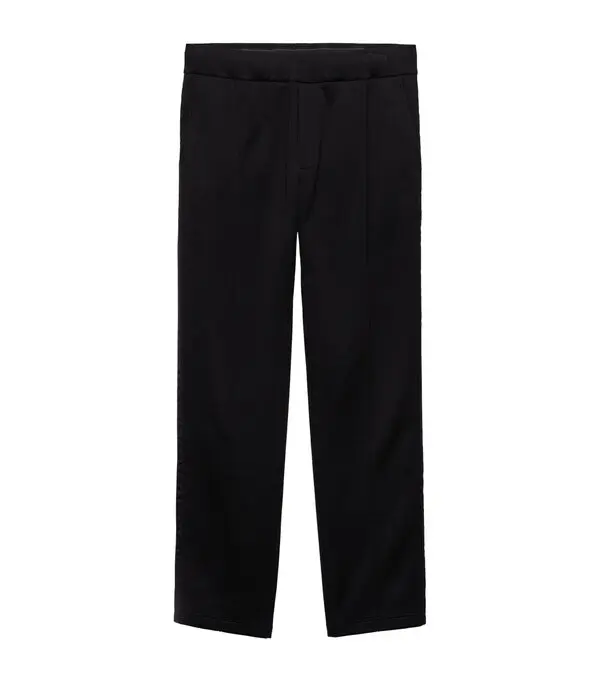 Prada Cotton And Re-nylon Straight Trousers