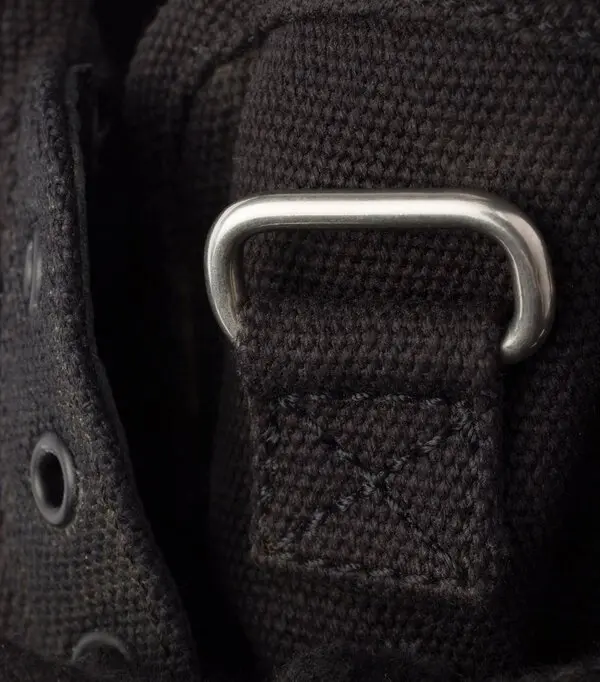 Prada Cotton Canvas Collapse Sneakers - Black