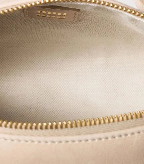 Miu Miu Leather Logo Pouch