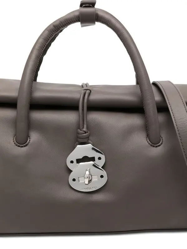 ZANELLATO Dotta Centauro Leather Handbag - Brown