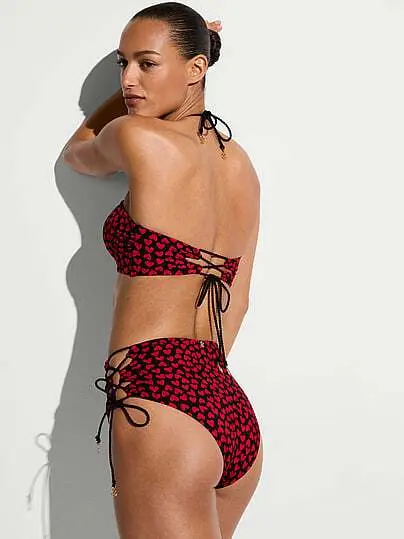 Victoria's Secret Twist Rope High-waist Cheeky Bikini Bottom - Print
