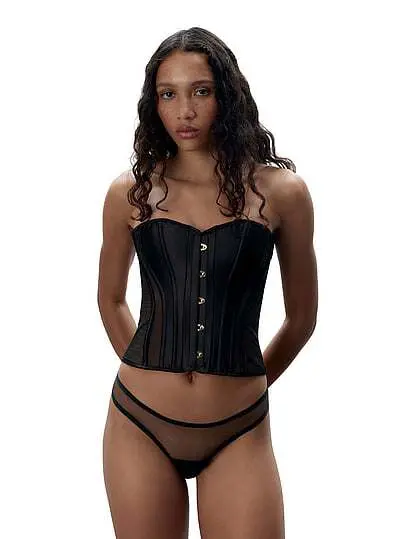 Victoria's Secret Bluebella Ana Corset - Black