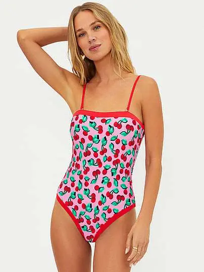 Victoria's Secret Beach Riot Amber One-piece Swimsuit - Print