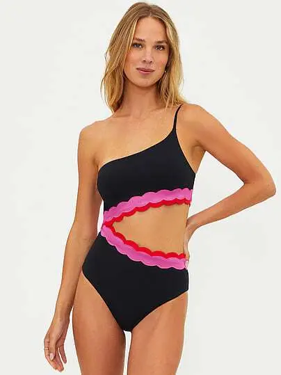 Victoria's Secret Beach Riot Liora One-piece Swimsuit - Black