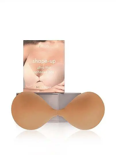 Victoria's Secret Nood Reusable Shape-up Strapless Adhesive Bra - Brown