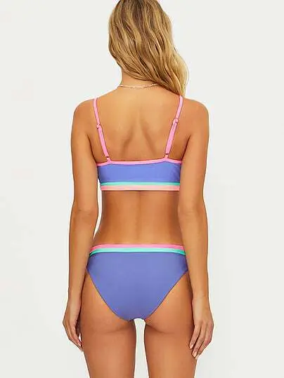 Victoria's Secret Beach Riot Saffron Bikini Bottom - Purple