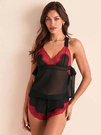 Victoria's Secret Adore Me Sabreina Sleep Set - Black