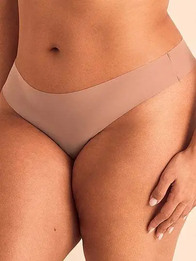 Victoria's Secret Adore Me Francie Thong Panty - Beige