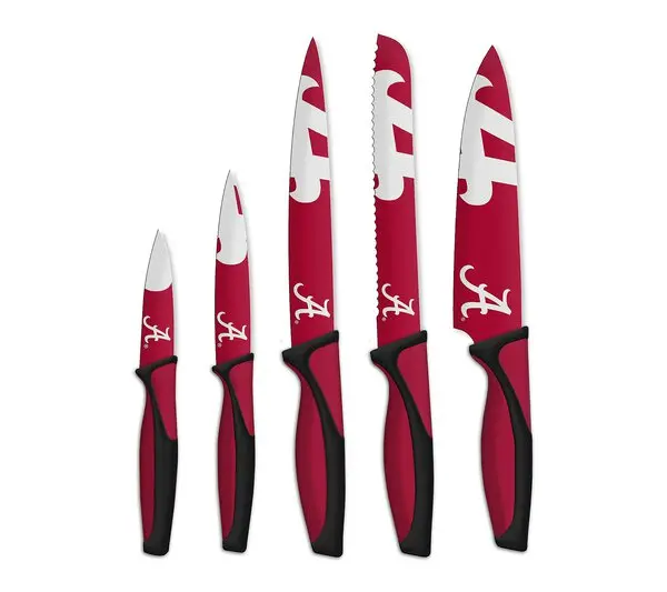 INGLASCO Inc. Ncaa 5-piece Kitchen Knife Set - One-color