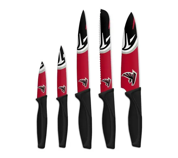 INGLASCO Inc. Nfl 5-piece Kitchen Knife Set - One-color