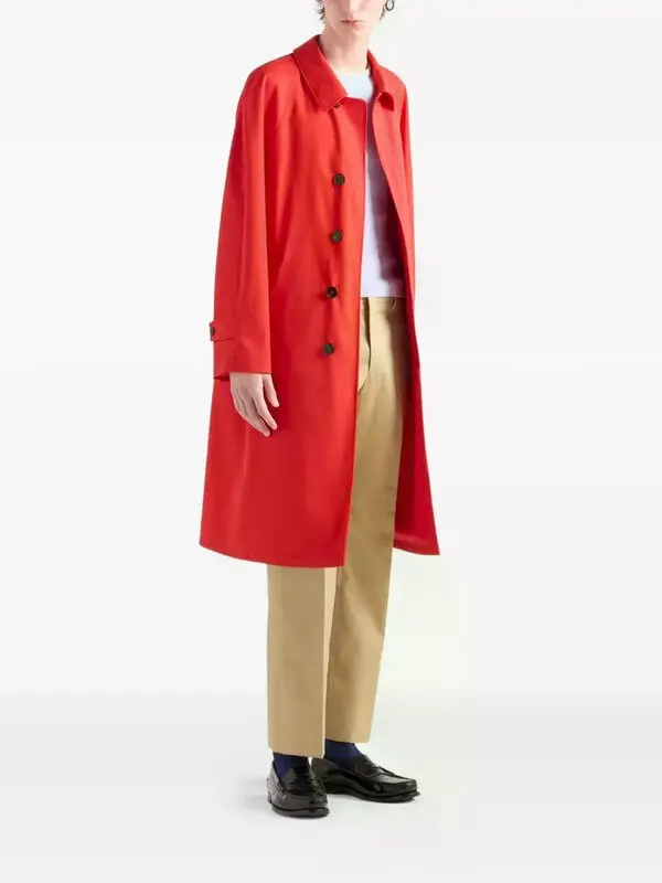 Prada Technical Gabardine Coat
