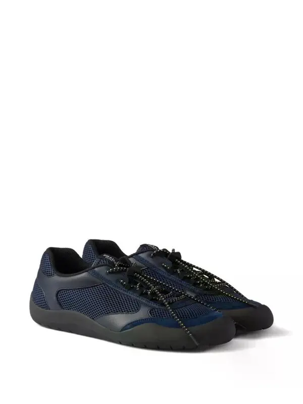 Prada Speedrock Geometric Sneakers - Blue