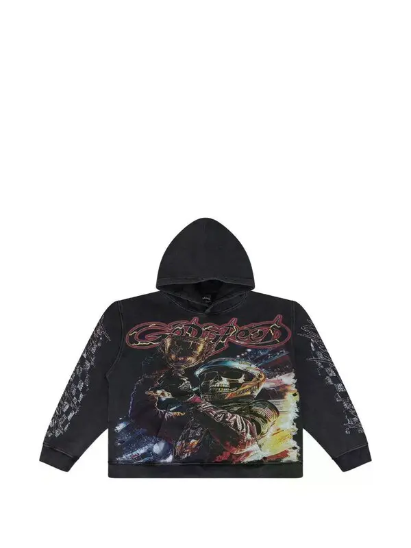 GODSPEED Podium Dreams Graphic Hoodie - Black