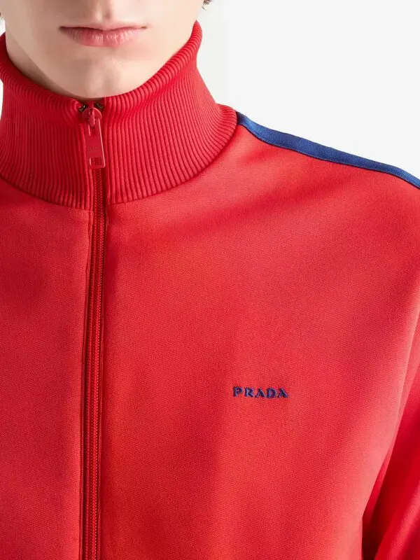Prada Zip-up Sweatshirt