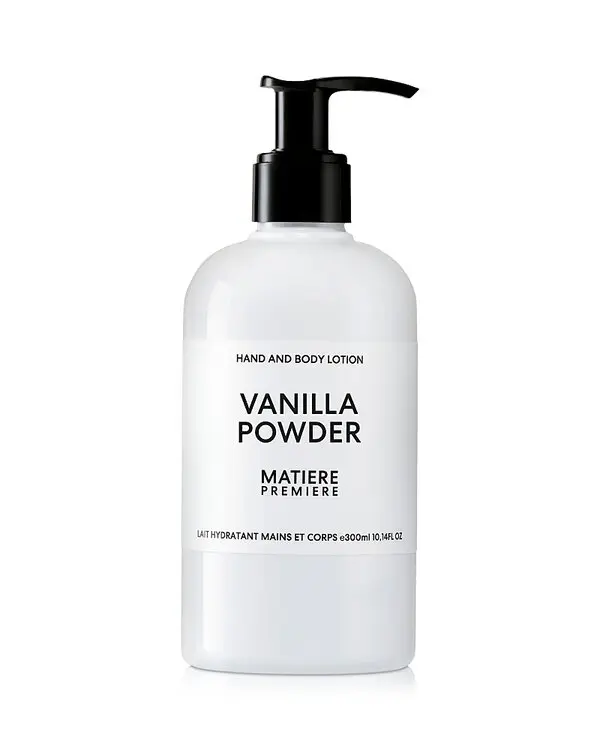 MATIERE PREMIERE Vanilla Powder Hand & Body Lotion 10.14 Oz - No Color