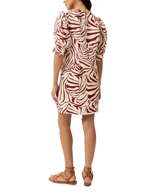 MARIE OLIVER Ola Printed Mini Dress - Lionfish