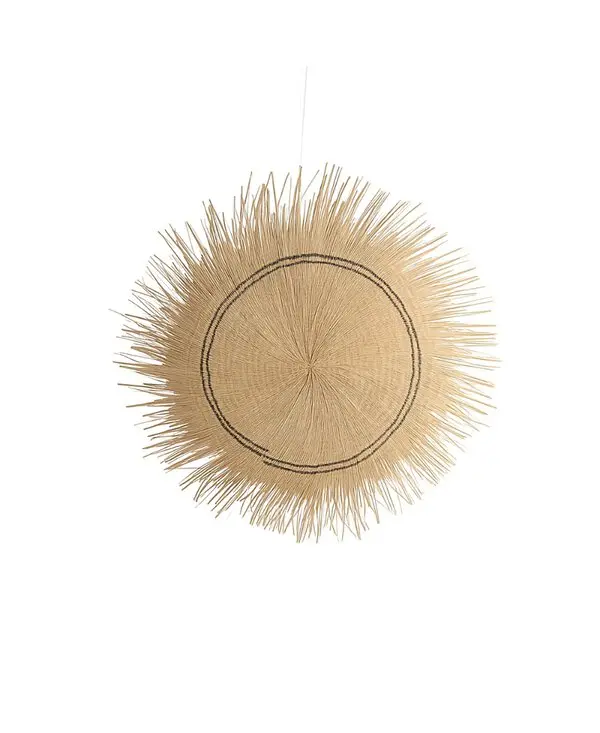 MBARE Sun Circle Wall Art - Natural