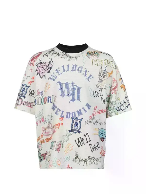 We11Done Graphic Print T-shirt