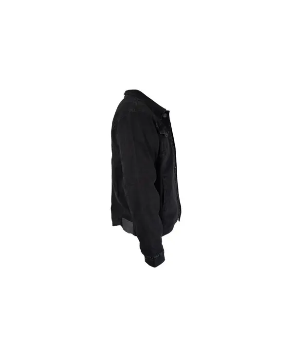 JACK OF SPADES Denim Jacket - Jet Black