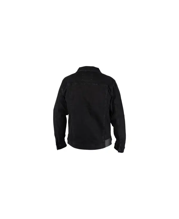 JACK OF SPADES Denim Jacket - Jet Black